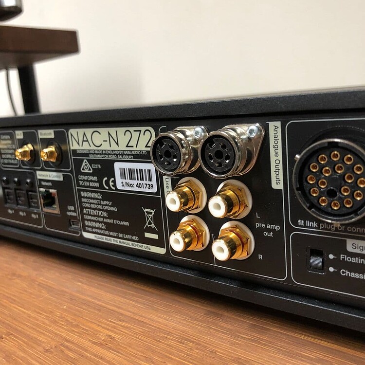Connecting Naim Nac-N-272 to Another Make Power Amplifier - Hi-Fi ...