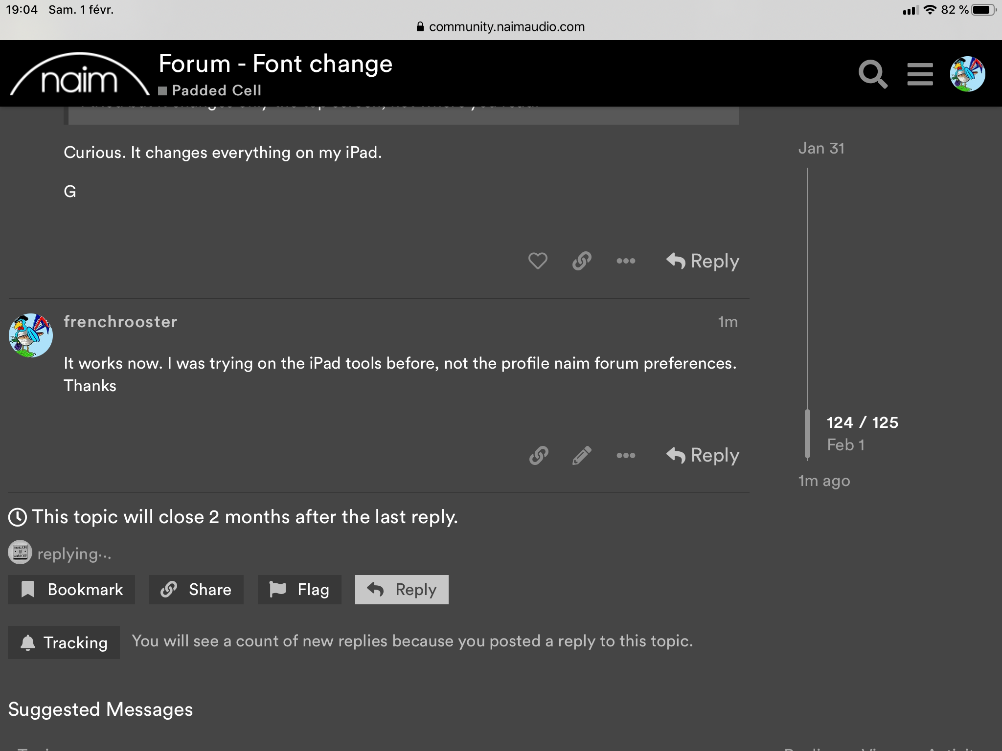 Forum - Font change - Page 7 - Lounge - Naim Audio - Community