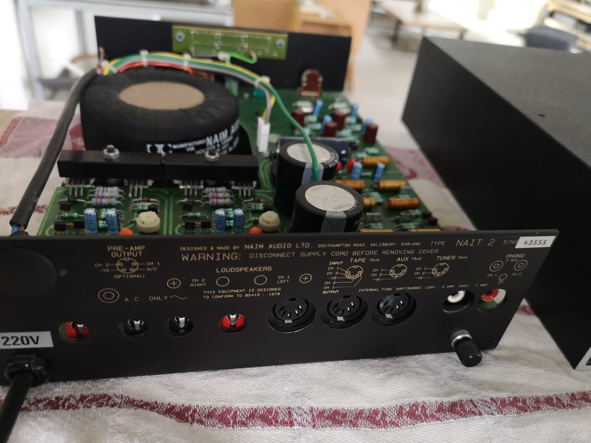 Nait2 cb With Reversed speaker sockets - Hi-Fi Corner - Naim Audio ...